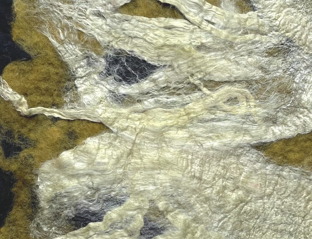 Claudy Jongstra | Vilten kunstwerk Coreopsis (D1) | See All This Magazine